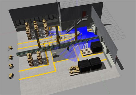 A Path Planning And Obstacle Avoidance In A Warehouse Matlab And Simulink