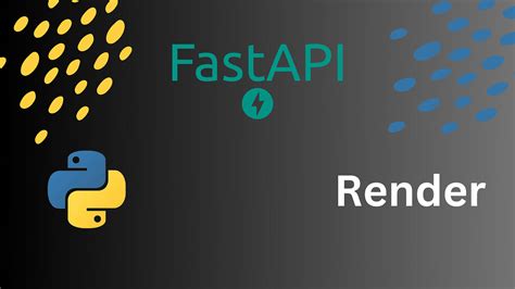 deploying an ml model with fastapi and render a step by step guide