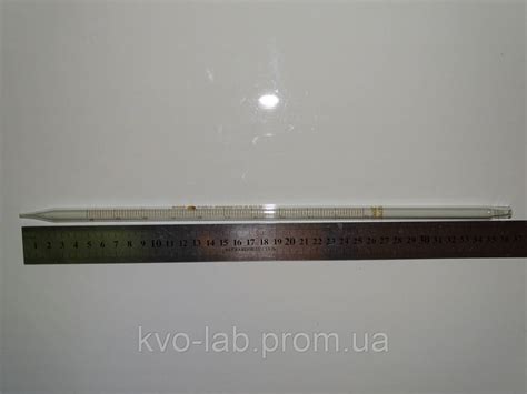 Піпетка мірна з поділками 10 мл, не повний злив, ДЕСТ 20292-74 ...