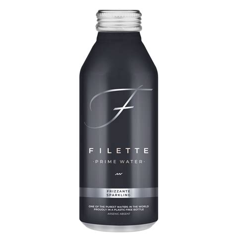 Filette Prime Water in Aluminium Bottle - Sparkling - Case of 24 – Alma ...