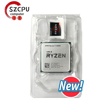 โปรเซสเซอร์ Cpu Amd Ryzen 5 4600g R5 4600g 3 7 Ghz 6 Core 12 Thread 7nm L3 8m 100 000000147 ซ็อก