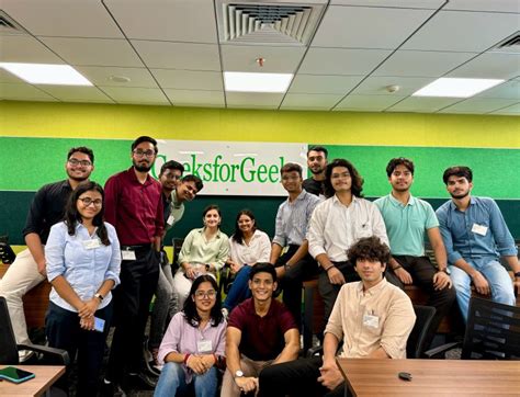 Khushi Omar On Linkedin Geeksforgeeks Techevents Learningtogether