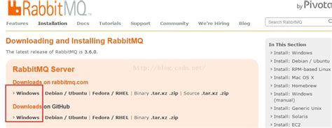 rabbitmq入门教程 for java【7】 window下的安装与配置 rabbitmq java7 csdn博客