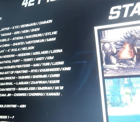 Kof Xv Teams Rkofallstar