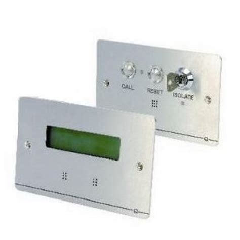 C Tec QT609S SS Quantec Stainless Steel Call Point Button Reset With Sounder Single Gang