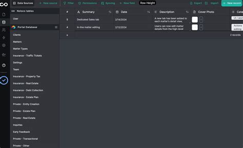 Adjust Row Height In Data Table 20 Feature Requests Noloco