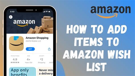 How To Add Items To Amazon Wish List YouTube