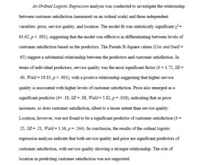 Ordinal Logistic Regression In SPSS Explained And Conducted