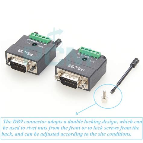 Китай Rs232 Db9 Мужчина до Rs485 Ttl 2 в 1 Производители адаптера конвертеров