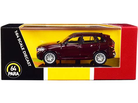 Bmw X5 G05 With Sunroof Ametrine Red Metallic 164 Diecast Model Car