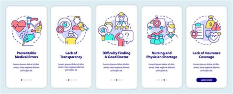 Major Farming Problems Onboarding Mobile App Vector Image