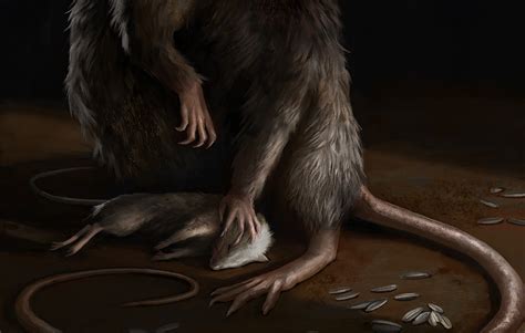 The Witcher Verse Giant Rat Witcher Verse