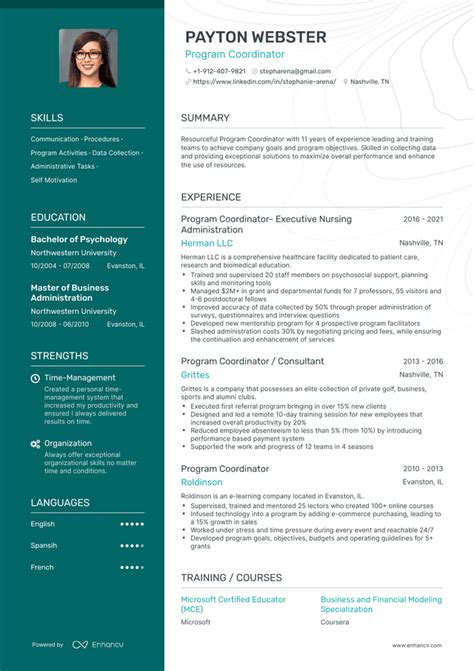 5 Program Coordinator Resume Examples Guide For 2023 5 Program Coordinator Resume Examples Guide For 2023