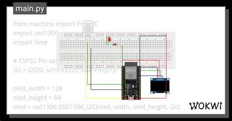 Esp32 Micropython Ssd1306 Copy Wokwi Esp32 Stm32 Arduino Simulator