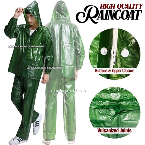 Terno Green Kapote Jacket And Pants Rider Raincoat With Bag Motorcycle Raincoat B02