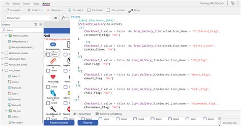 using checkboxes in gallery recursively power platform community