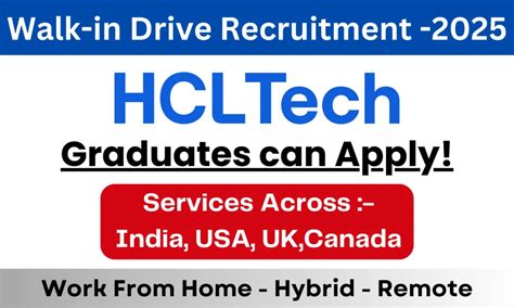 Entry Level Hcl Tech Job Openings February 2025 Apply Now