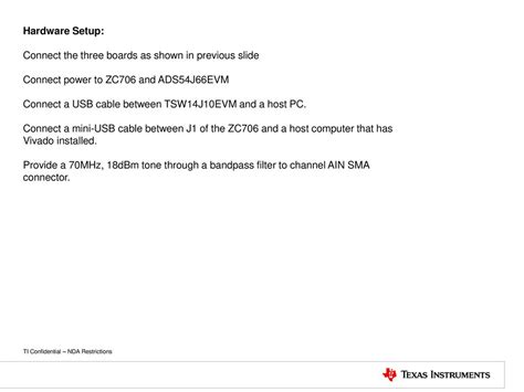 ADS54J66EVM Test With TSW14J10EVM And ZC Ppt Download