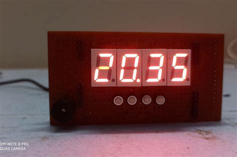 Diy Digital Clock Using Atmega328p Rtc Ds3231 And Seven Segment