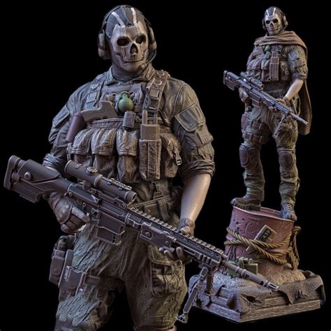 Call Of Duty 3d Stl Etsy