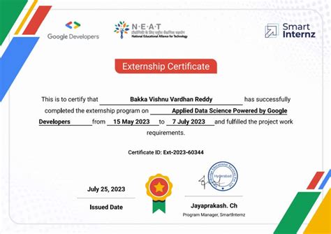 vishnu vardhan reddy bakka on linkedin datascience certification