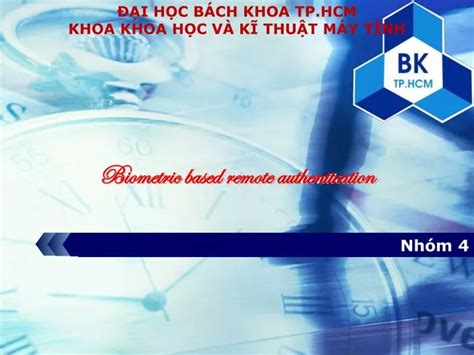 Ppt Biometric Based Remote Authentication Powerpoint Presentation Free Download Id2406759