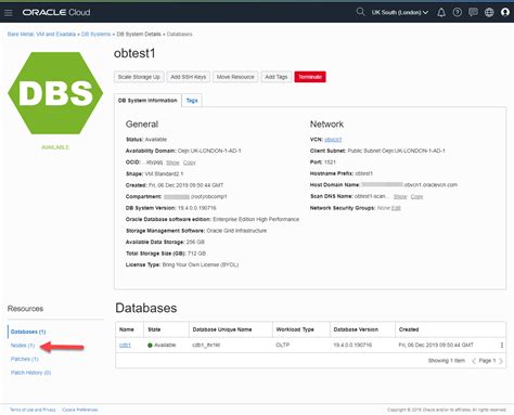 Oracle Base Oracle Cloud Infrastructure Oci Create A Database Vm