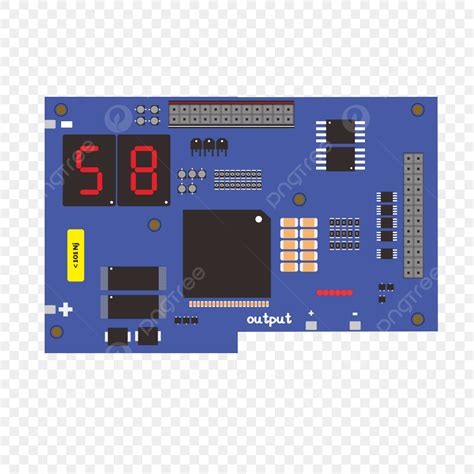 Pcb Desain Layout Pcb Desain Electronic Part Raspberry Pi Png PNG Transparent Image And