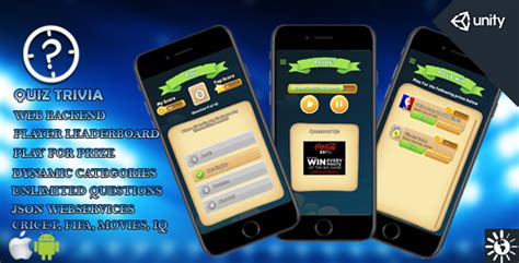 quiz trivia unity3d game
