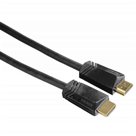 Hama High Speed Hdmi Kabel 3m Ethernet Vergoldet Video Kabel Hdmi