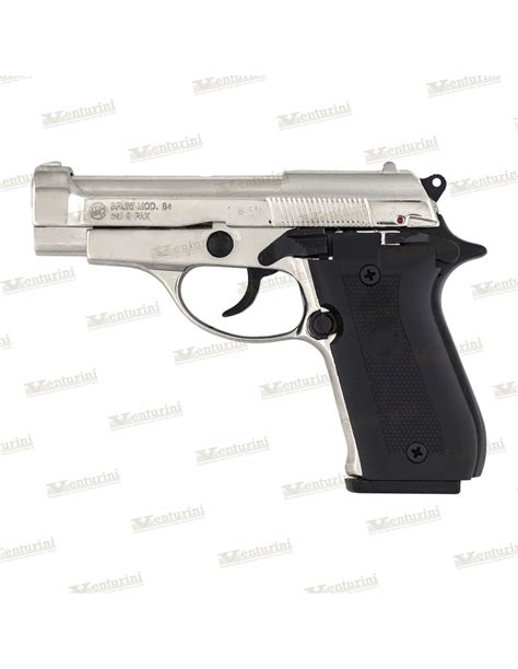 Bruni Mod 84 Cal 9 Pak Blank Pistol Armeria Regina