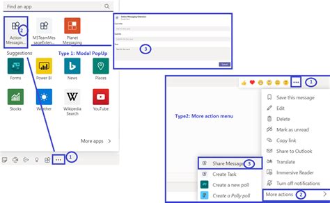 Build Action Based Messaging Extension With Microsoft Teams App