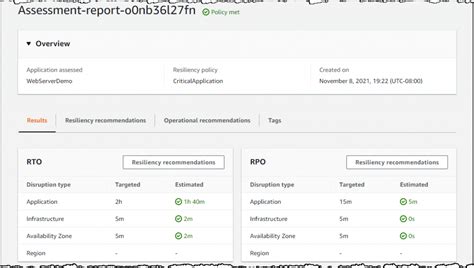 Aws Resilience Hub Arh Aws Architecture Blog