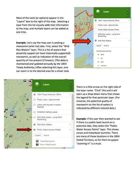 interactive webmap tutorial 1854 treaty authority news