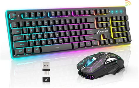 A Jazz Wireless Gaming Keyboard And Mouse Combo Rgb Bahrain Ubuy