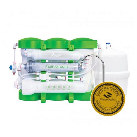 Ecosoft PURE Balance 6 Stage Reverse Osmosis Unit Water Filtration Ireland