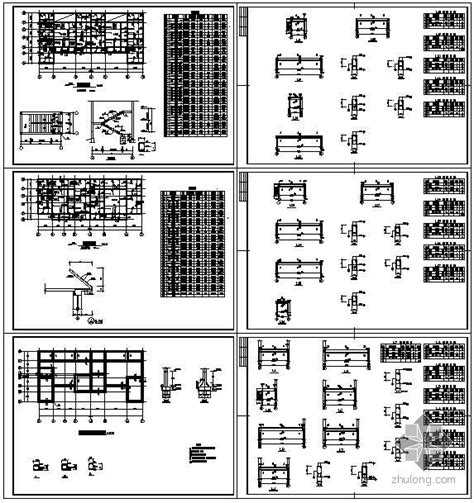 某二层砖混农村住宅部分结构设计图 砌体结构施工图 筑龙结构设计论坛
