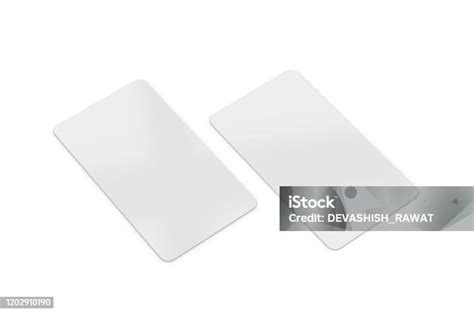 브로셔 전단지 기프트 카드 전단지 초대장 쿠폰 및 신용 카드에 대한 흰색 빈 둥근 모서리 카드 고립 된 흰색 배경 3d 그림에 모의 템플릿 0명에 대한 스톡 사진 및 기타