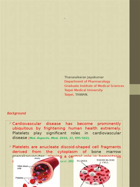 Presentation 1 Pdf Platelet