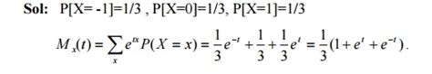 Important Short Objective Question And Answers Random Variables