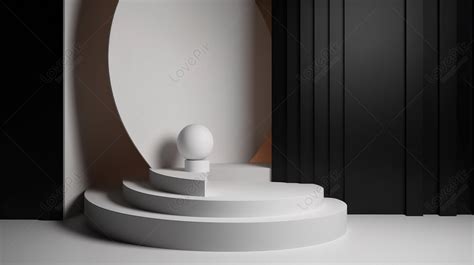매끄러운 터치로 미니멀리스트 3d 렌더링 연단 배경 3d 배경 연단 배경 리스 배경 이미지 Hd 3d 연단 리스 배경 사진 무료 다운로드 Lovepik