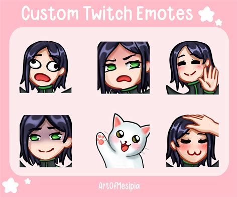 Custom Twitch Emotes Etsy