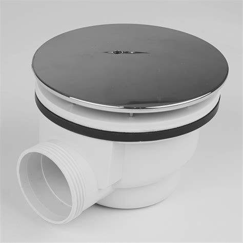 Mucol 90 Degree Low Profile 15 Shower Drain Trap With Side Outlet