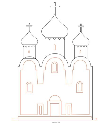 Як намалювати церкву малюємо різні види церкви
