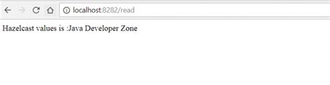 Spring Boot Hazelcast Example Java Developer Zone