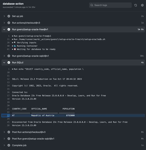 How To Use Databases Inside Github Actions Gerald On It