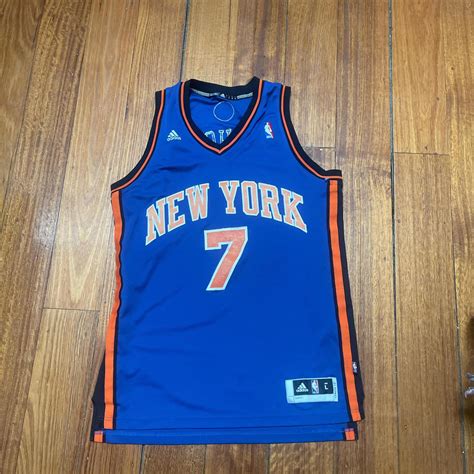 Carmelo Anthony Adidas New York Knicks Jersey From Depop