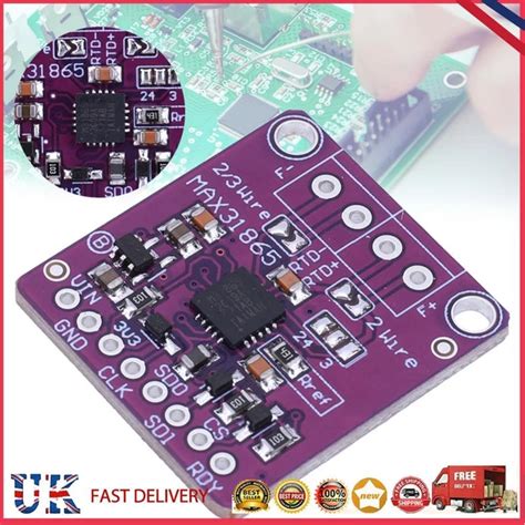 Max31865 Pt100pt1000 Rtd Temperature Sensor Detector Module Amplifier Module Uk £630 Picclick Uk