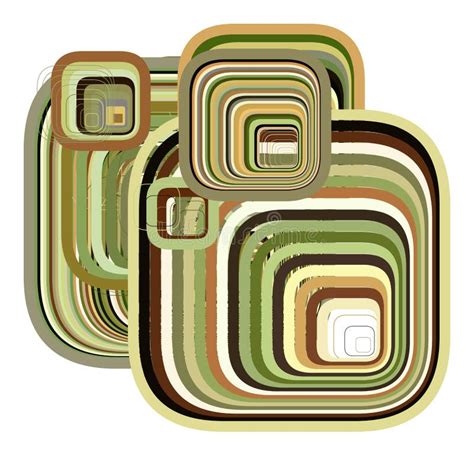 Shape Of Rounded Rectangle Abstract Geometric Background Pattern Web Art Canvas And Style