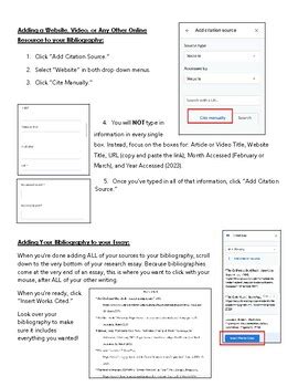 How To Create A Bibliography In Google Docs By Teaching With Tippett